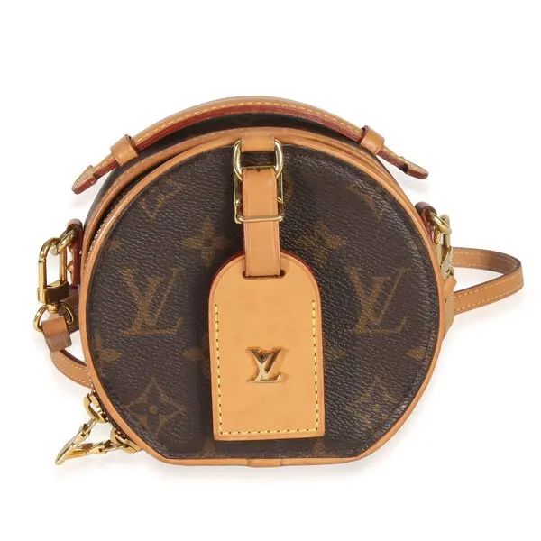 LOUIS VUITTON Monogram Canvas Boite Chapeau - Brown