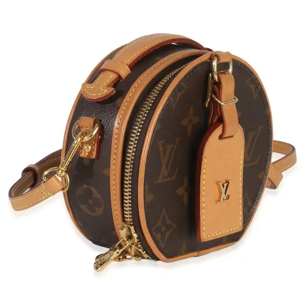 LOUIS VUITTON Monogram Canvas Boite Chapeau - Brown