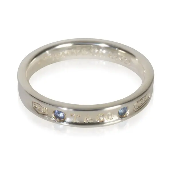 Tiffany & Co. 1837 Sapphire Ring - Sterling_silver
