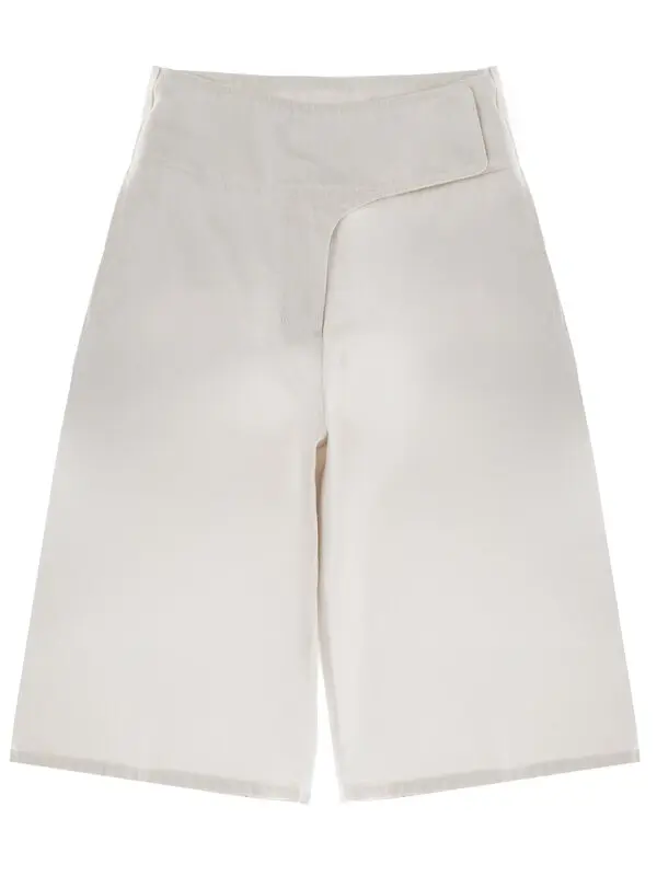 Ami Belted Shorts - White