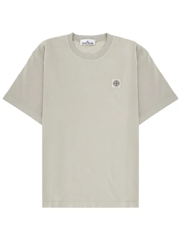 Stone Island T-shirt With Logo Patch