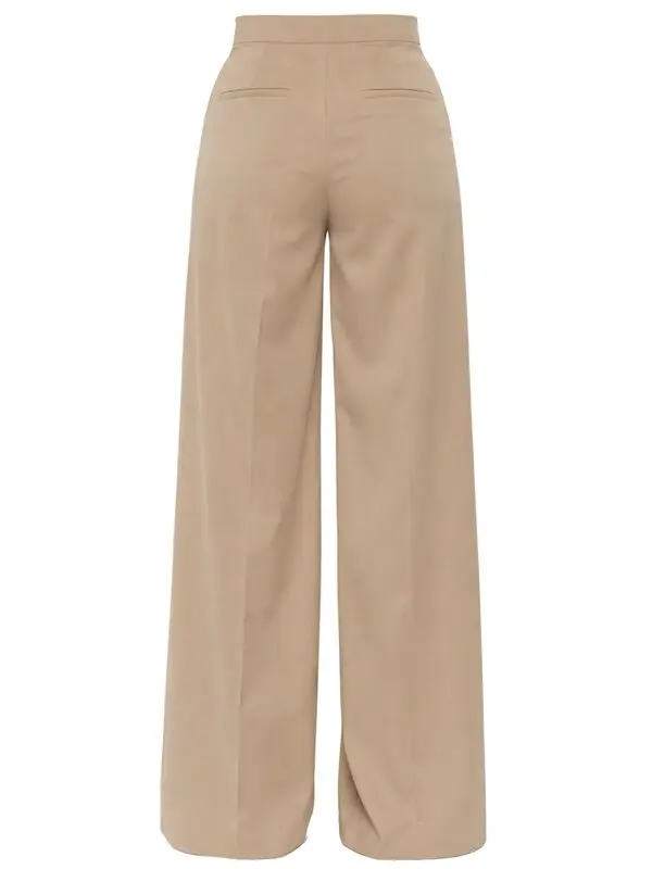 Max Mara Quorum Wide Leg Trousers - Beige