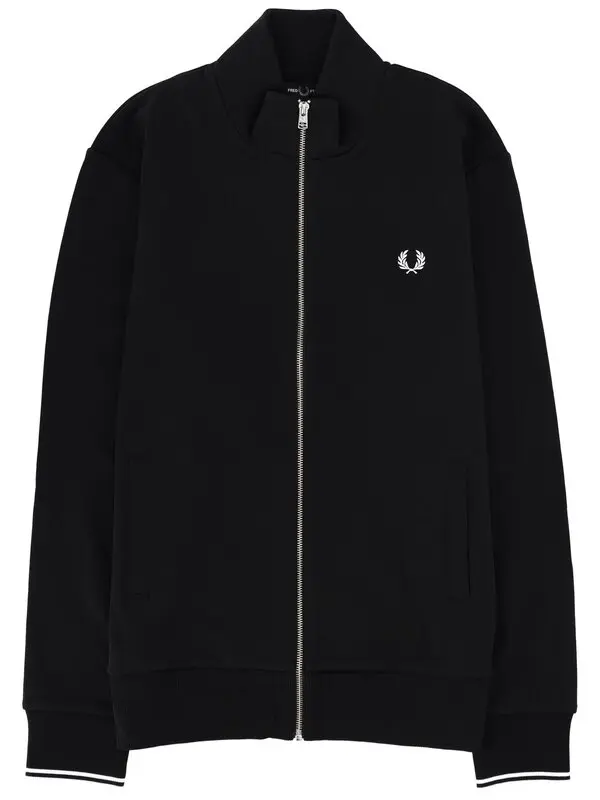 Fred Perry Sweatshirt With Logo And Zipper