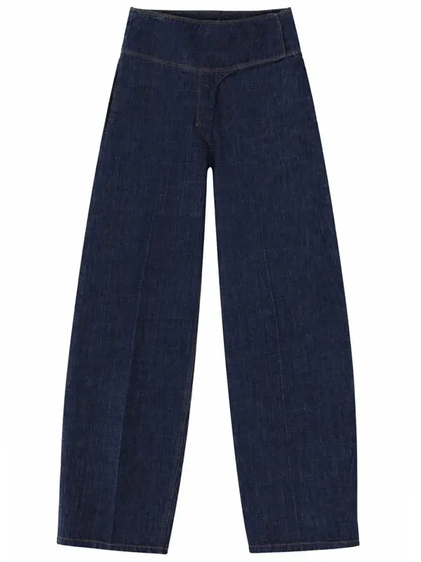AMI Paris Belted Balloon Fit Jeans