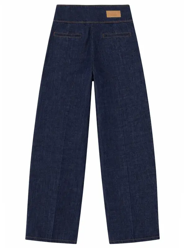 AMI Paris Belted Balloon Fit Jeans