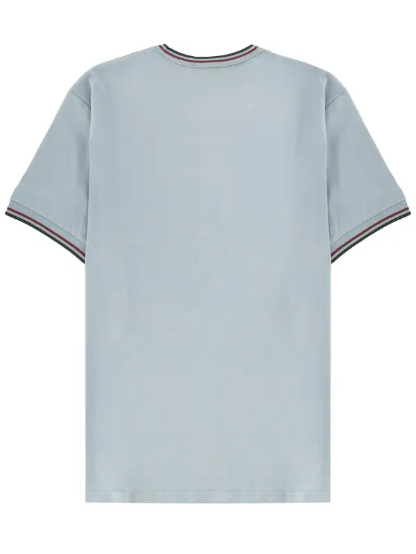 Fred Perry T-shirt With Logo - Azure