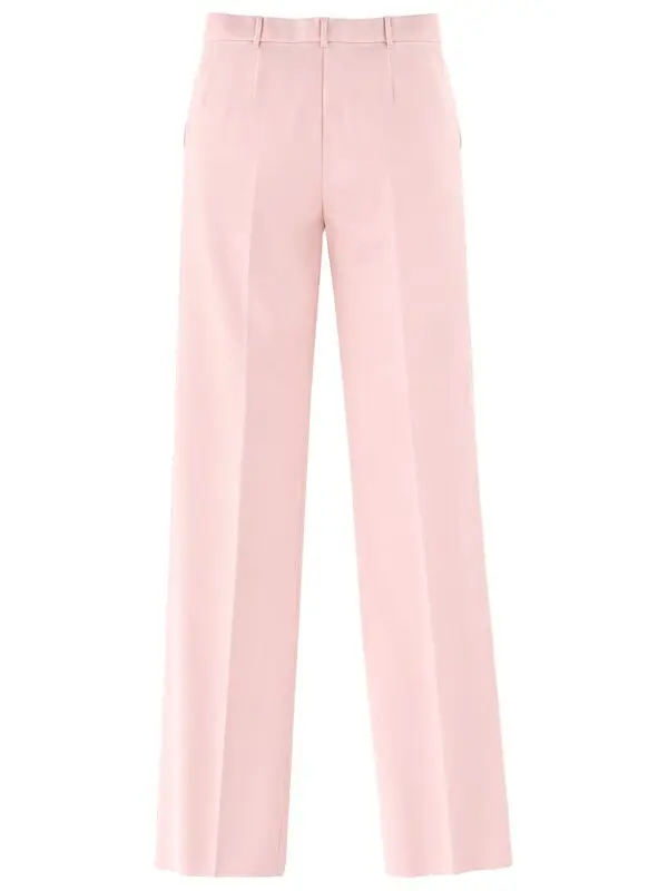Max Mara Straight "quasar" Pants - Pink