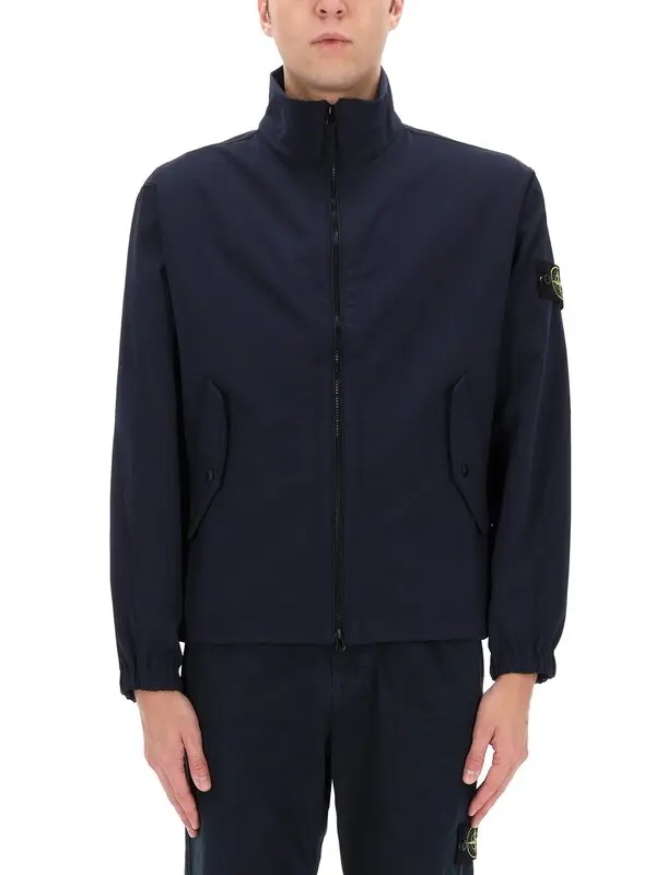 Stone Island Stiff Collar Jacket - Blue