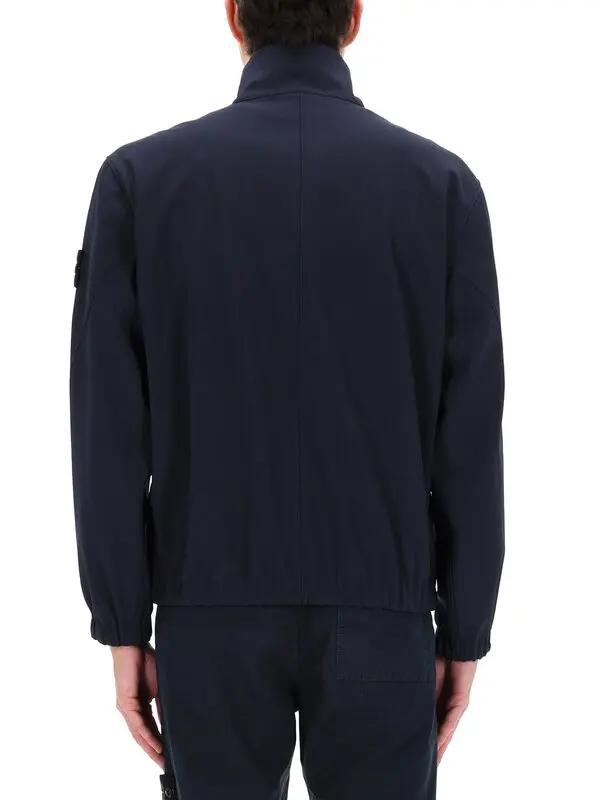 Stone Island Stiff Collar Jacket - Blue