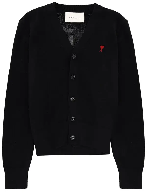 Ami Cardigan With Logo