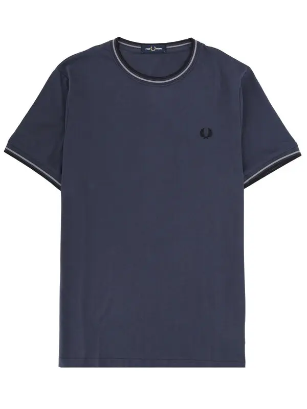 Fred Perry T-shirt With Logo - Charcoal