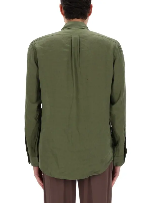 Polo Ralph Lauren Shirt With Logo - Green