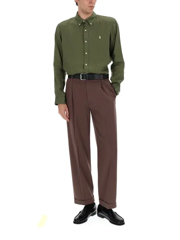 Polo Ralph Lauren Shirt With Logo - Green