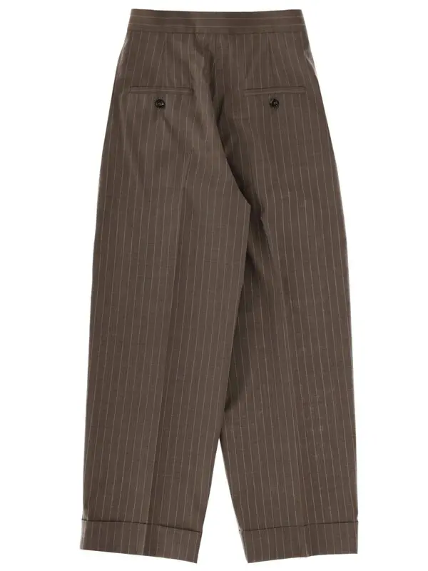 Max Mara Pinstripe Pants