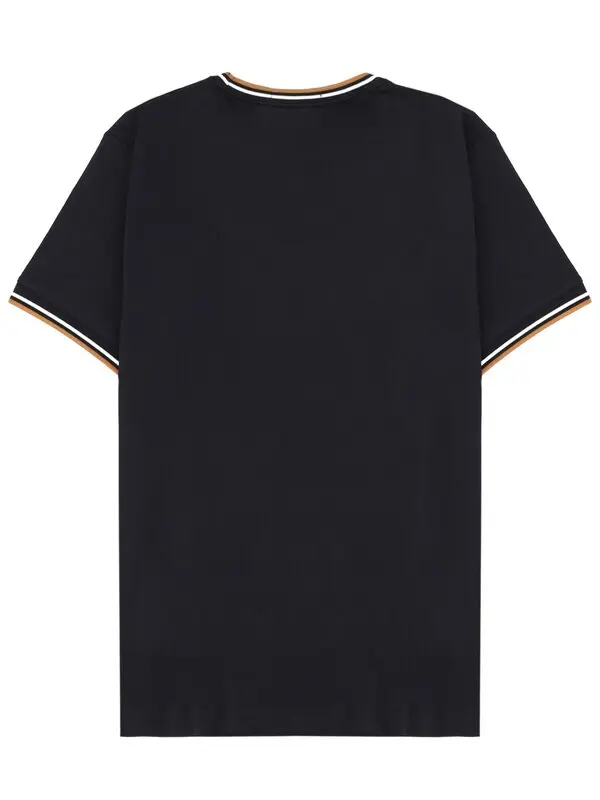 Fred Perry T-shirt With Logo - Black