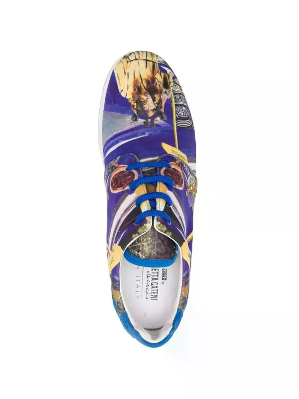 The Artistylist Jardin Majorelle Printed Sneakers