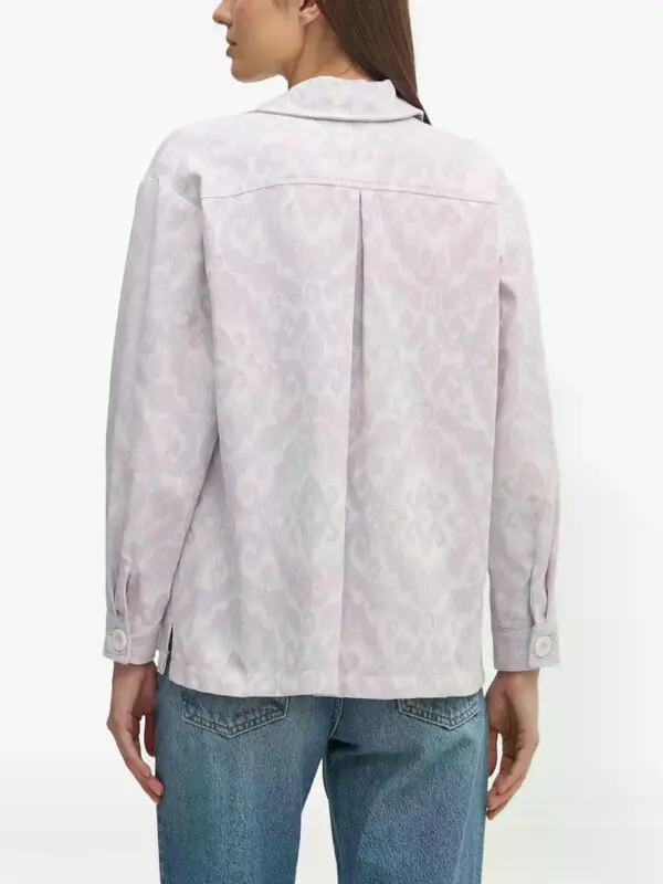 LA PETITE FRANÇAISE Patterned Buttoned Shirt