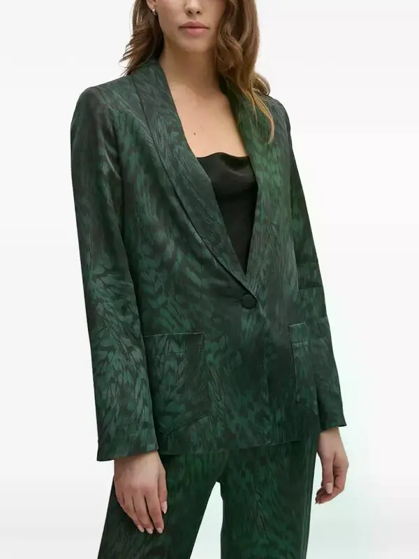 LA PETITE FRANÇAISE Printed Blazer