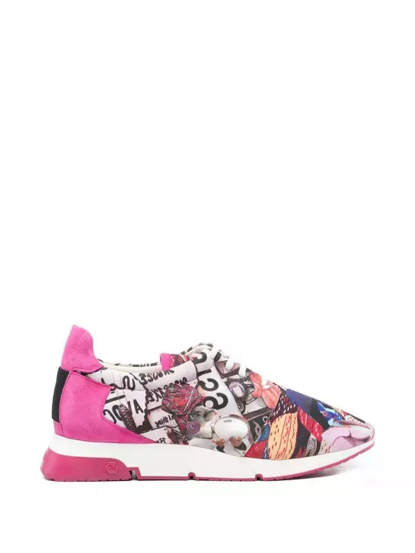 The Artistylist Printed Low Top Sneakers