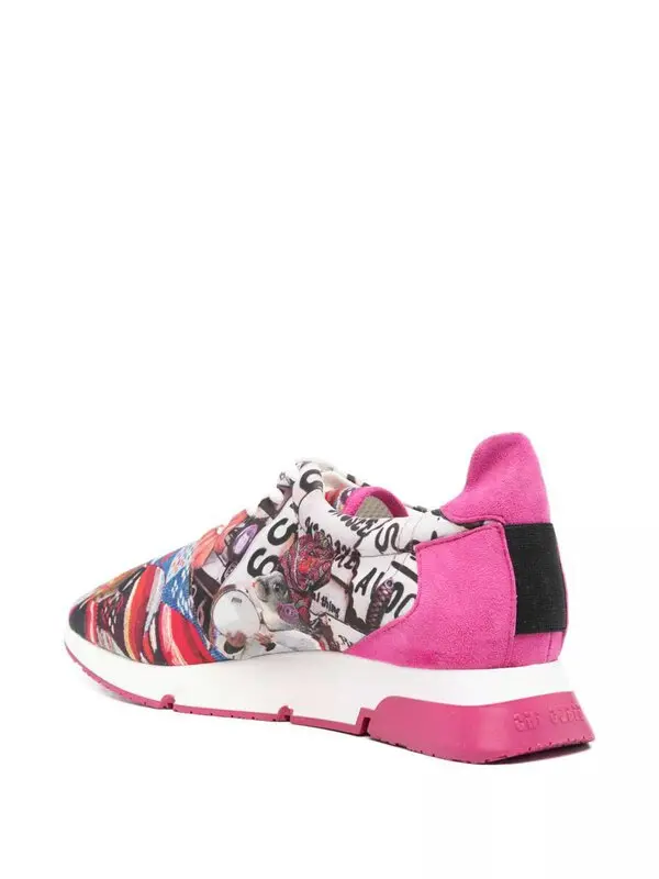The Artistylist Printed Low Top Sneakers