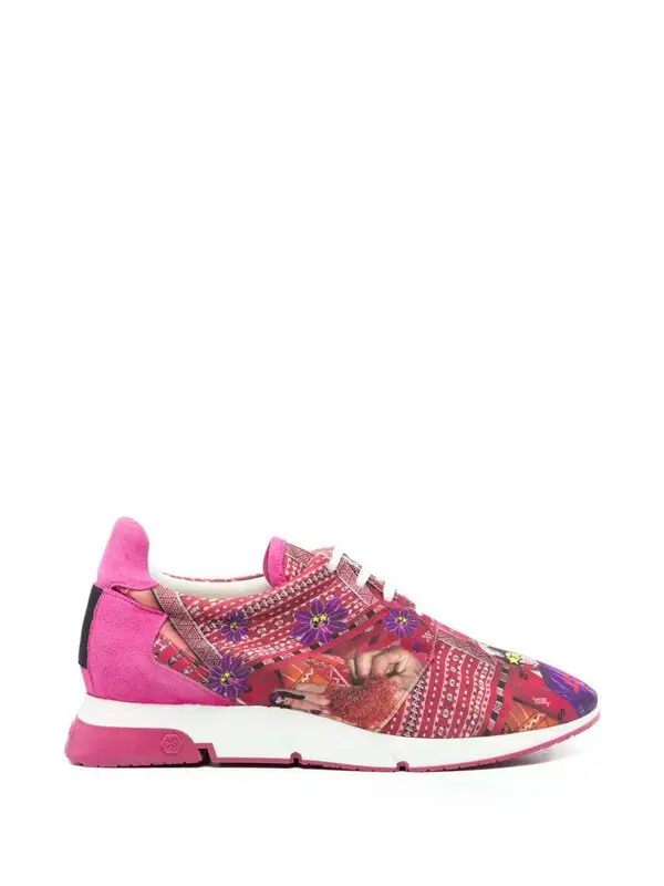 The Artistylist Floral Print Sneakers