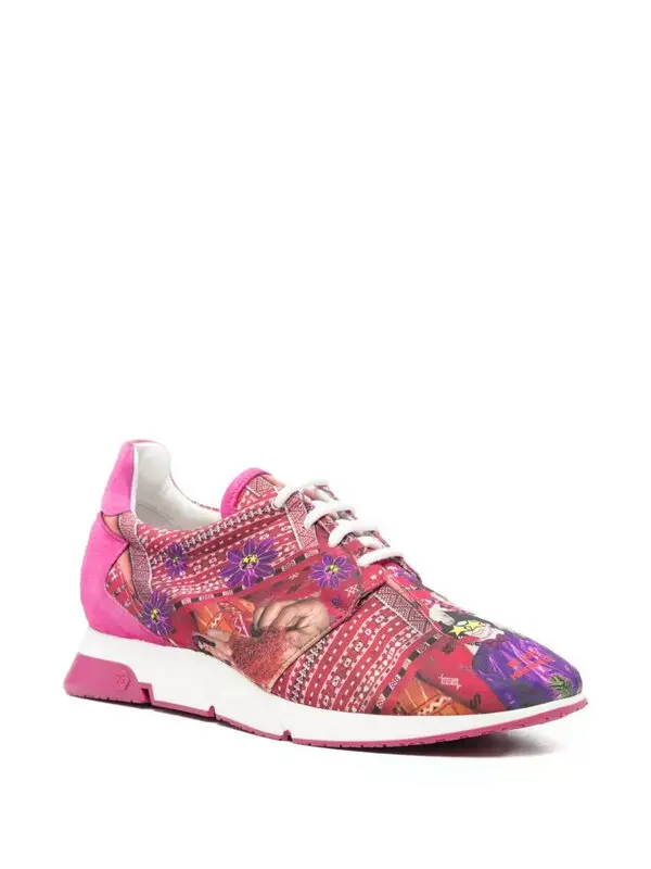 The Artistylist Floral Print Sneakers