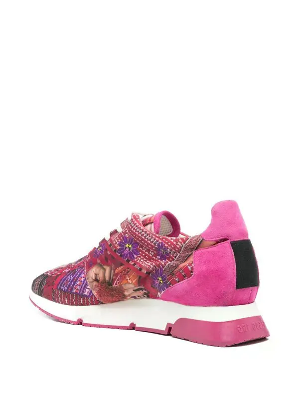 The Artistylist Floral Print Sneakers