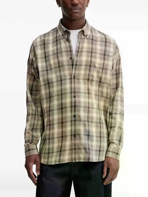 LES DEUX Kent Check-pattern Shirt