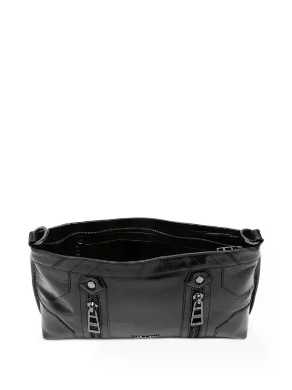Zadig&Voltaire Patent Leather Shoulder Bag - Black