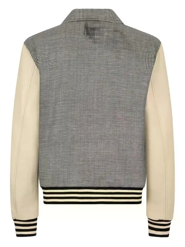 Dsquared2 Pattern Bomber Jacket - Black