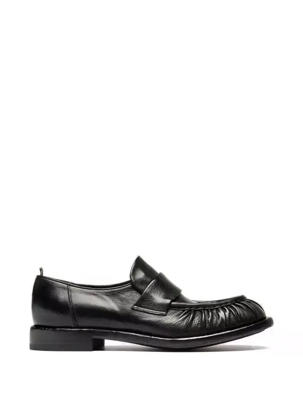Officine Creative Rugged 009 Loafers - Black