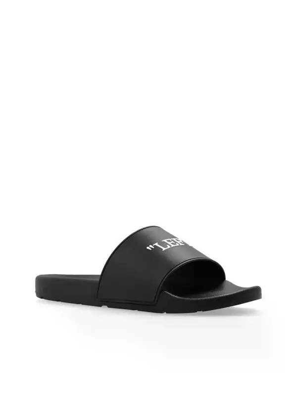 Off-White Logo-print Slides