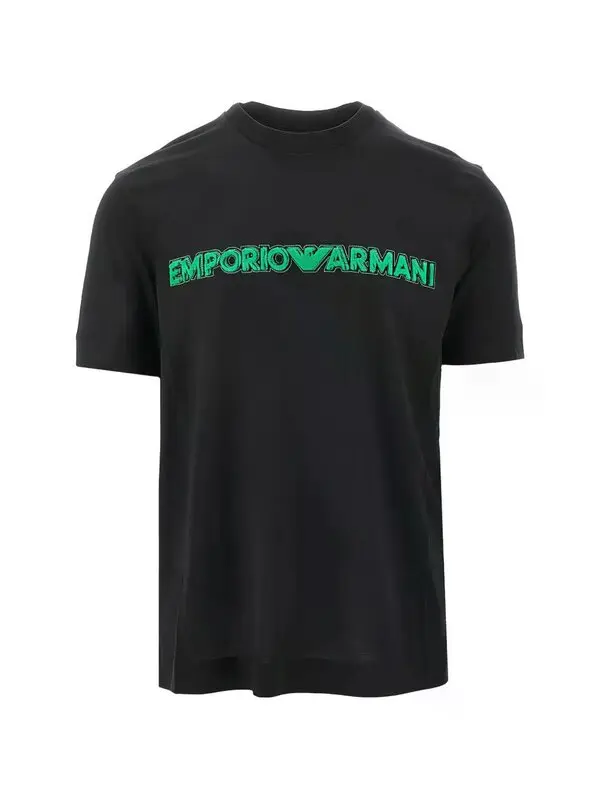Emporio Armani Logo T-shirt - Black