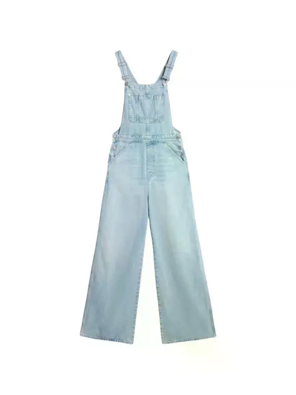 7 For All Mankind Bib Pocket Jumpsuit - Blue