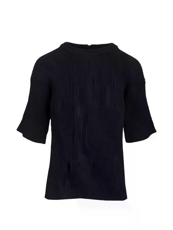 Seafarer Ribbed Button Top