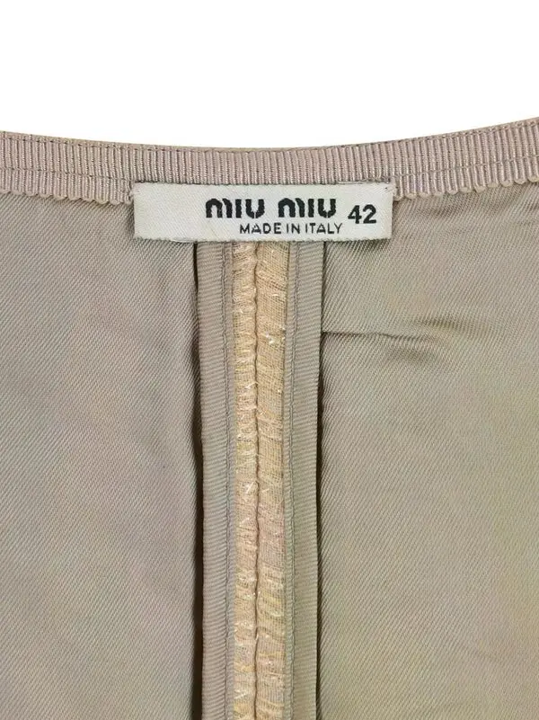 Miu Miu A-line Mid-length Skirt