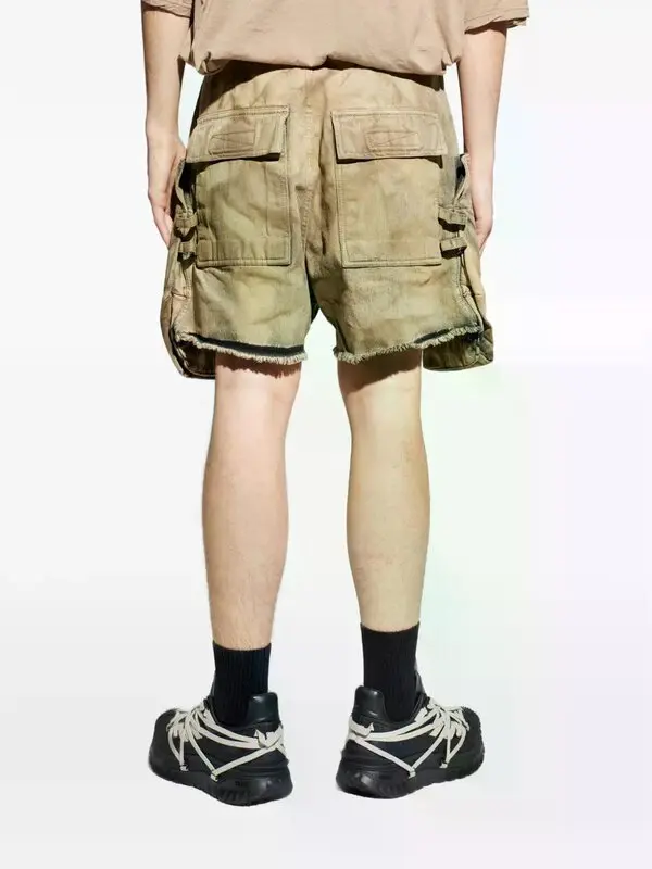 Rick Owens Frayed Pocket Shorts