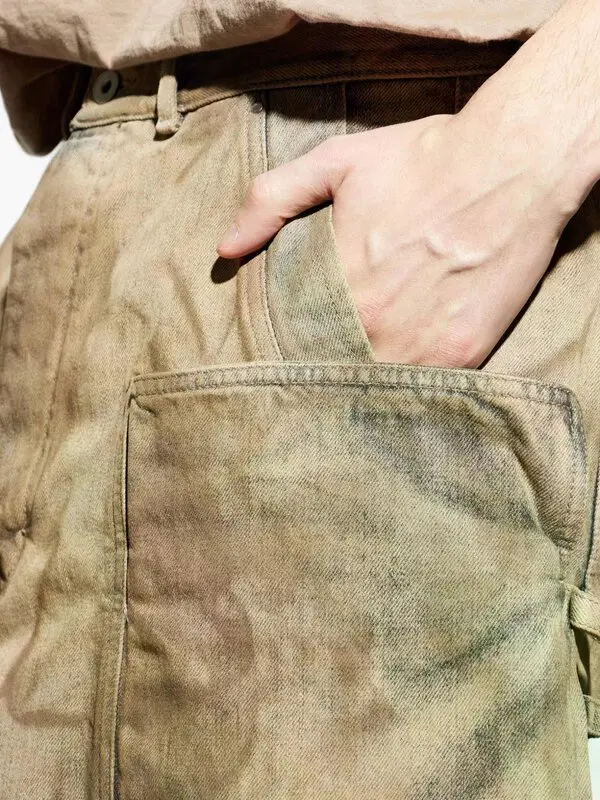 Rick Owens Frayed Pocket Shorts