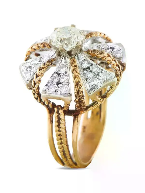 LB EXCLUSIVE Diamond 18k Rose Ring