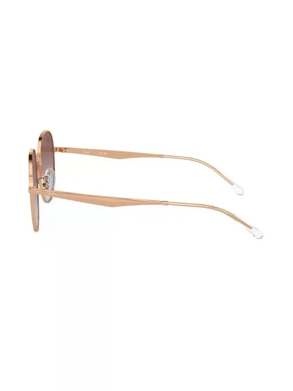 Ray-ban Round Frame Sunglasses - Gold
