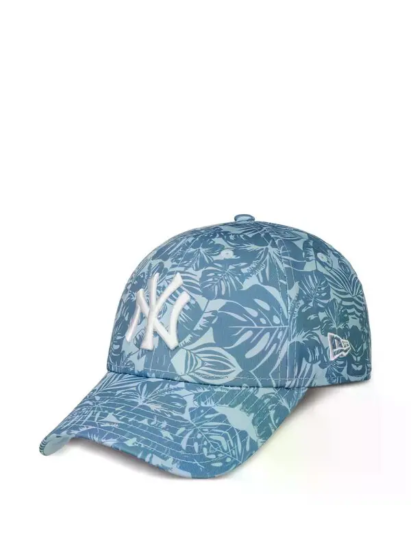 New Era Floral-print Baseball Cap - Blue