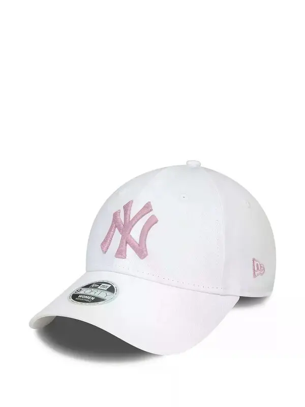 New Era Embroidered-logo Baseball Cap - White