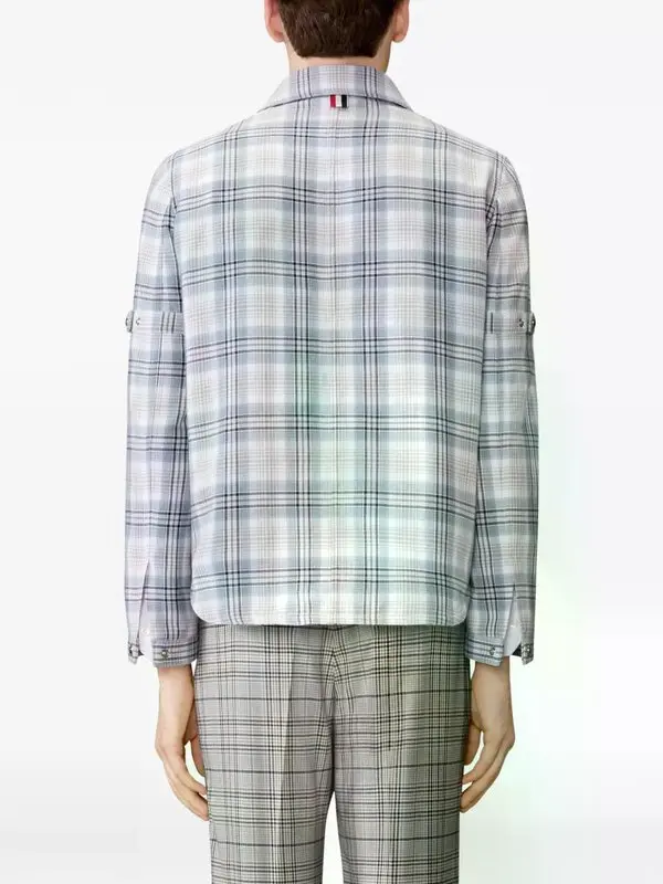 Thom Browne Plaid Utility Jacket