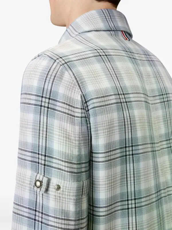 Thom Browne Plaid Utility Jacket