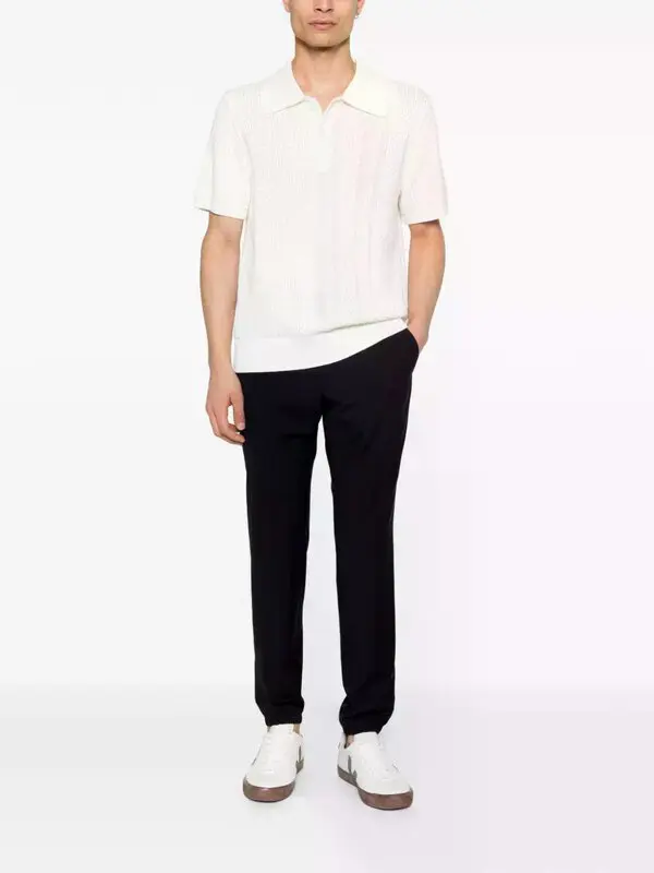 Zegna Elastic-waistband Trousers - Blue