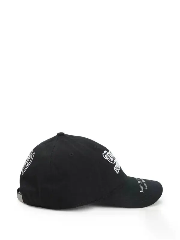 Carhartt Work In Progress Embroidered Logo Baseball Cap - Black