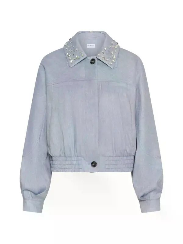 Marella Embellished Cropped Jacket