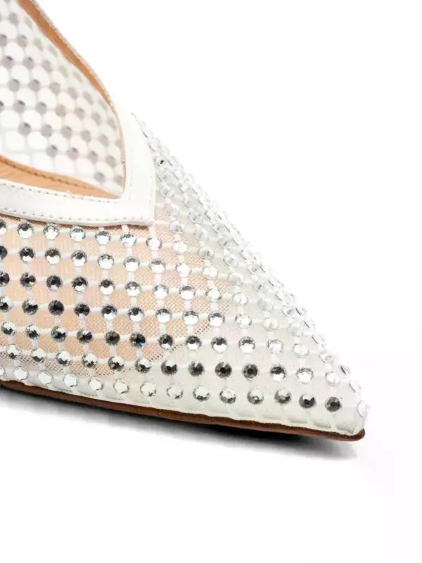 CHANTAL Rhinestone-embellished Slingback Pumps
