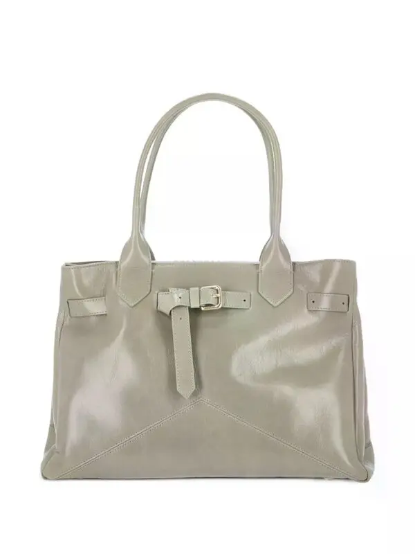 BALLANTYNE Buckled Tote Bag - Green