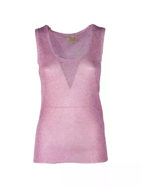 Pho Firenze Sleeveless Round-neck Top